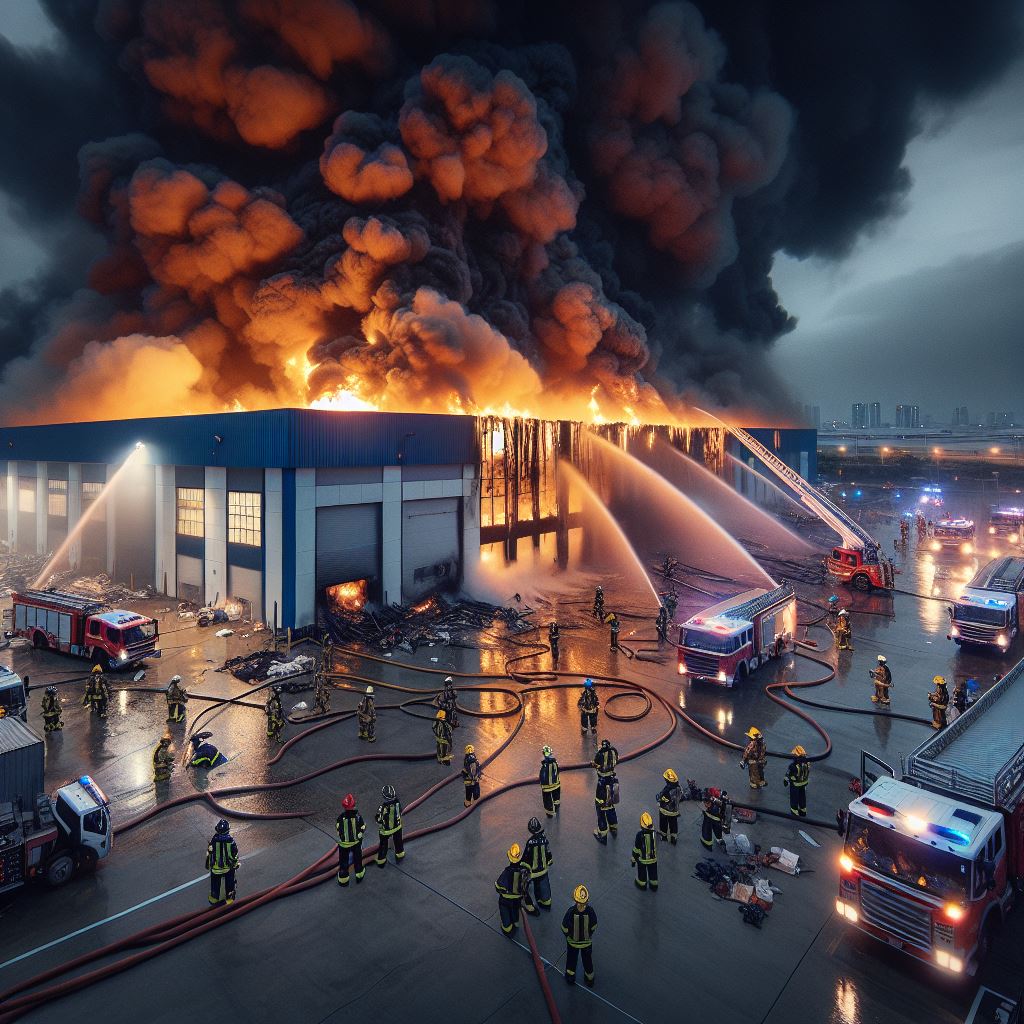 Risque incendie : Simulation 3D d'incendie d'alcool